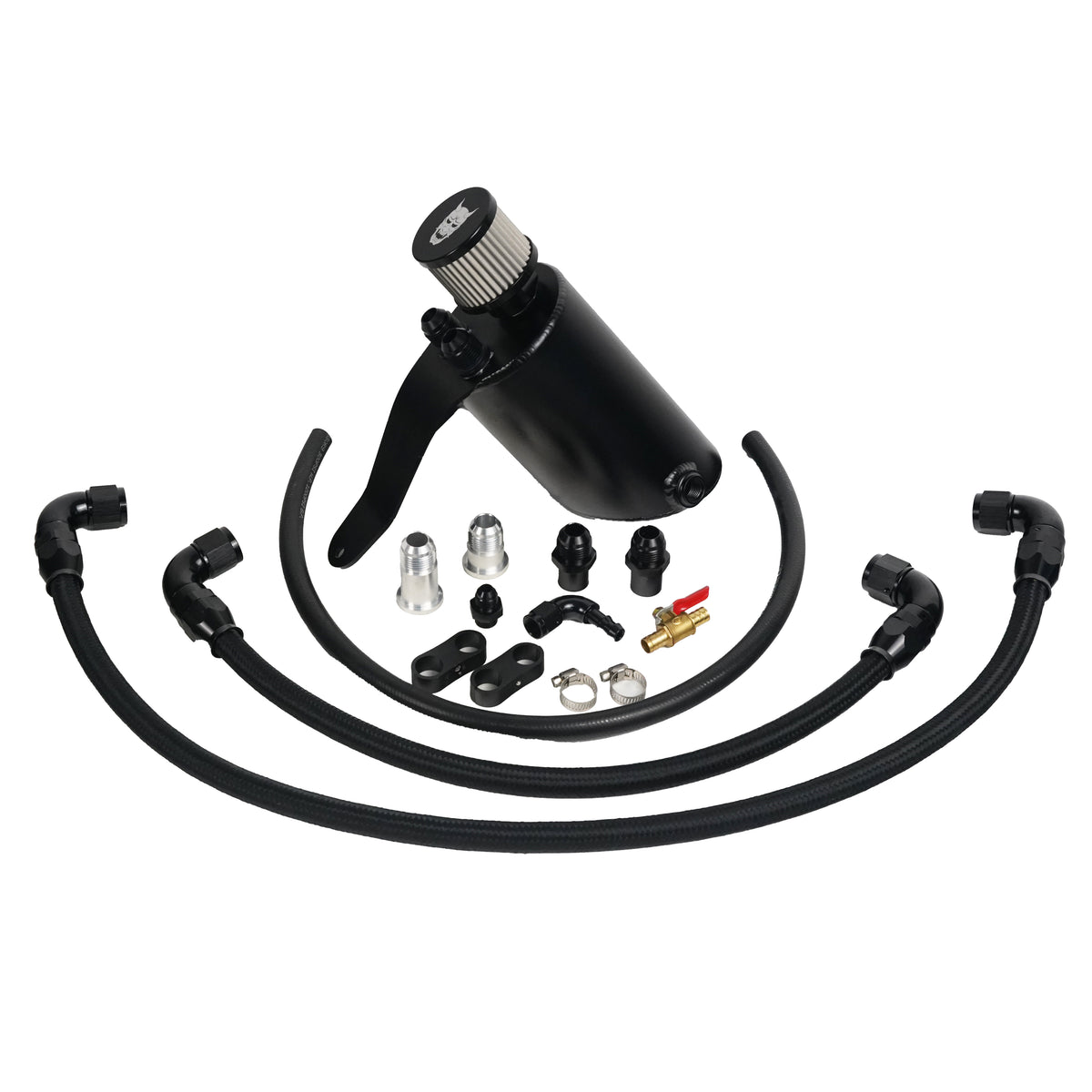 Ford Falcon Baffled Oil Catch Can -10AN for BA BF FG FGX and Territory – demonproparts