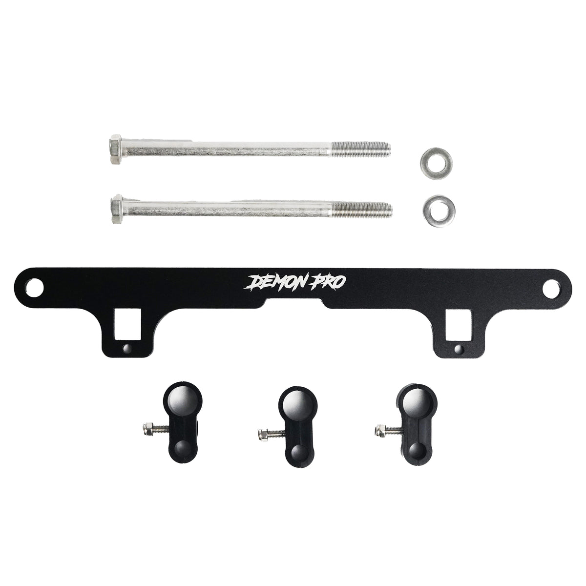 Demon Pro RS Barra Oil Feed and Coolant Line Bracket - Ford Falcon Bar ...