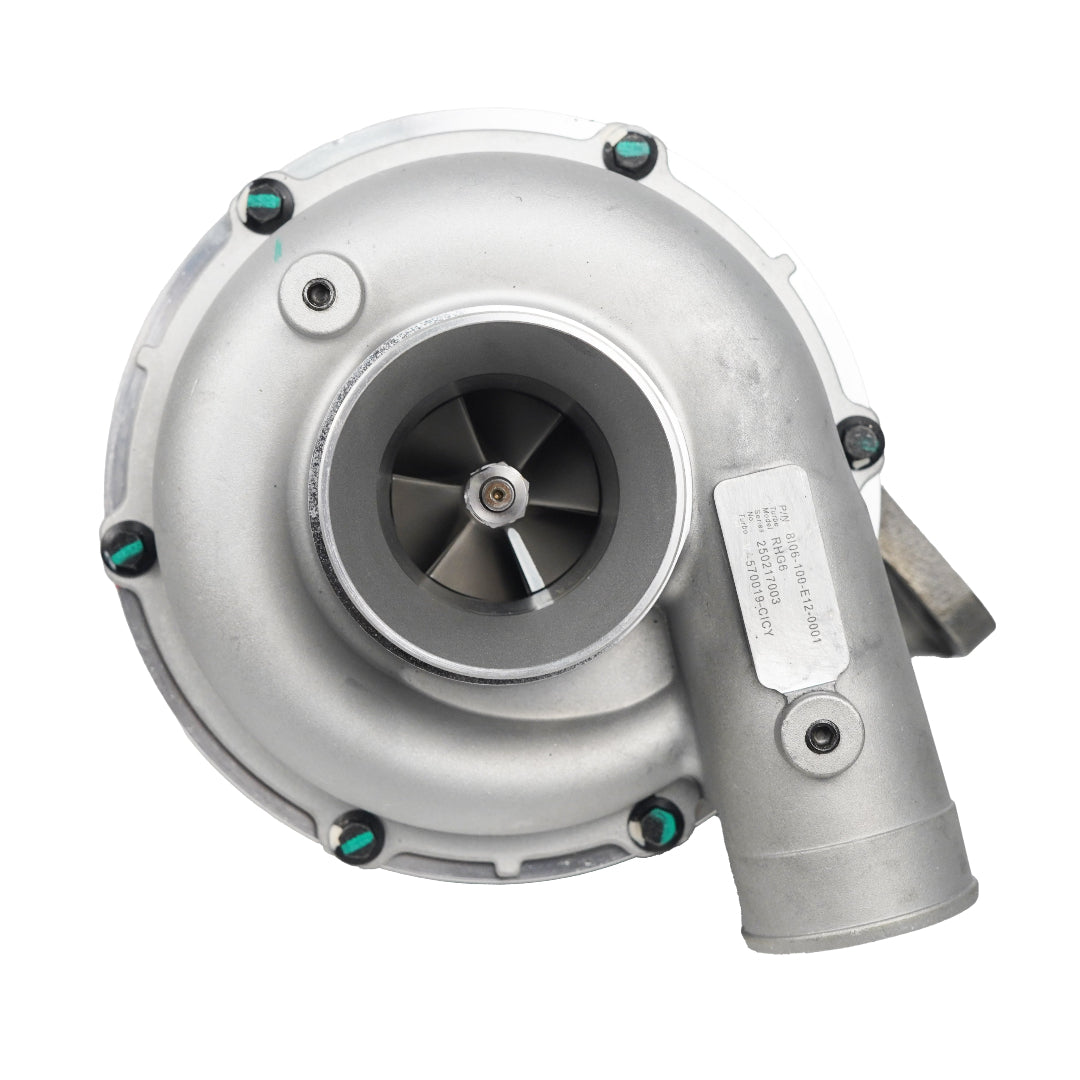 Turbo Charger for Hitachi Excavator ZX125W (Isuzu 6.5L 6BG1T) RHG6 CIC ...
